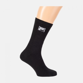 Fila 3 Pairs Unisex Tennis Socks black FILA Official