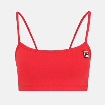 Fila crop top red white blue store