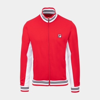 Red fila jacket store