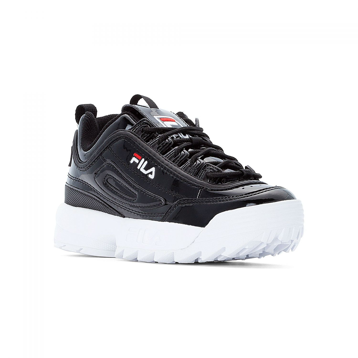 Fila disruptor m low wmn black store