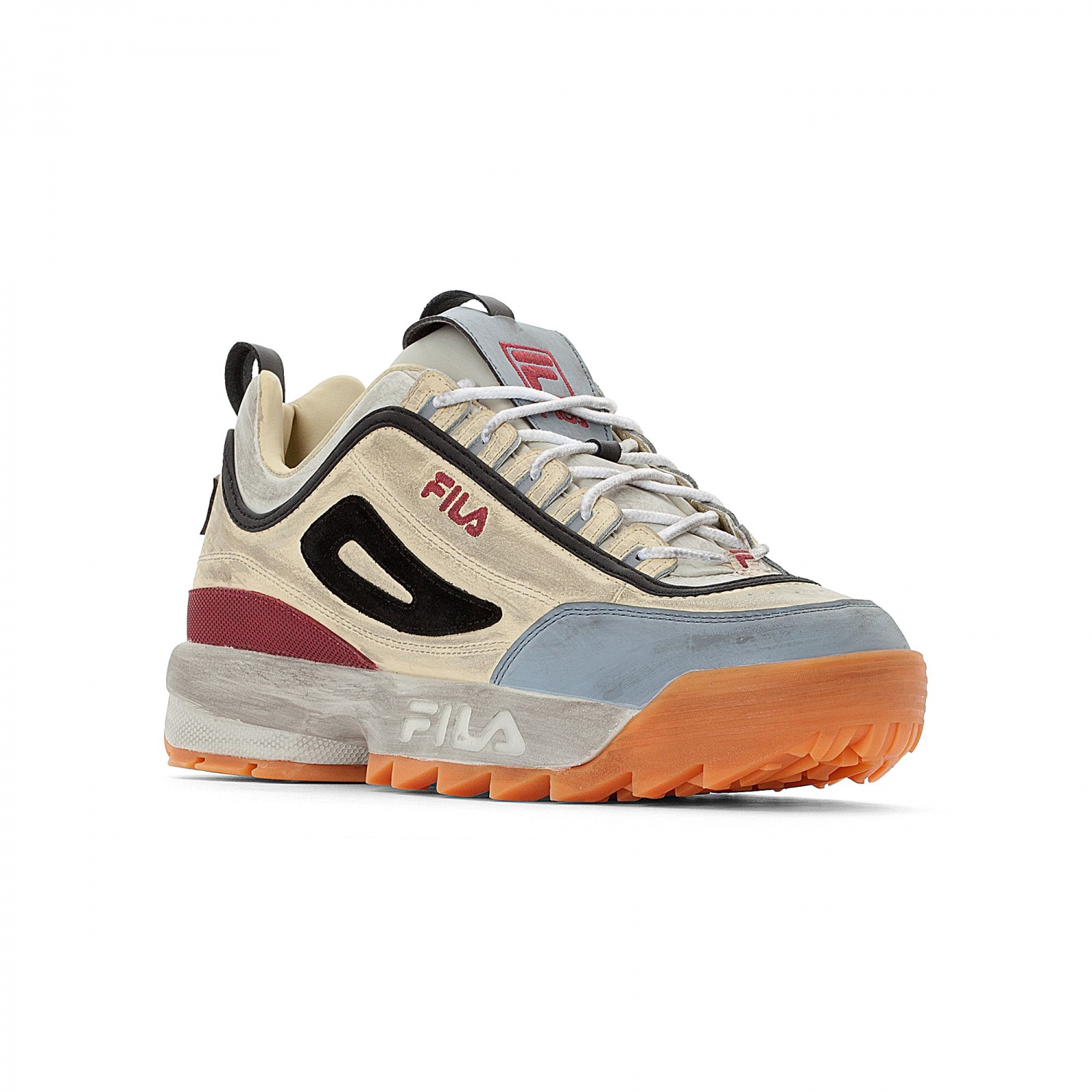 Fila Disruptor Men cream-black-biking-red - creme | FILA Official