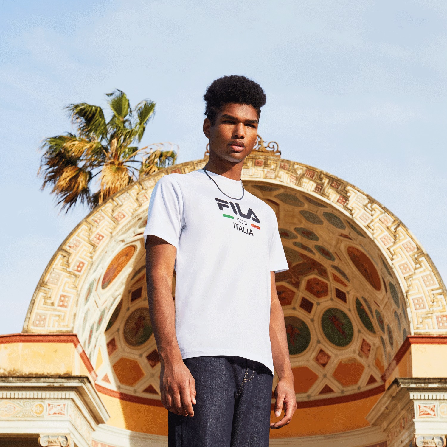 Fila Graphic Tee white - weiß | FILA Official