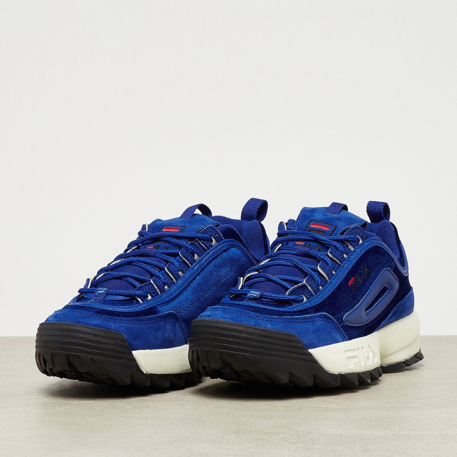 Fila - Disruptor Low Velvet Wmn royal blue - 0001420... | FILA GERMANY