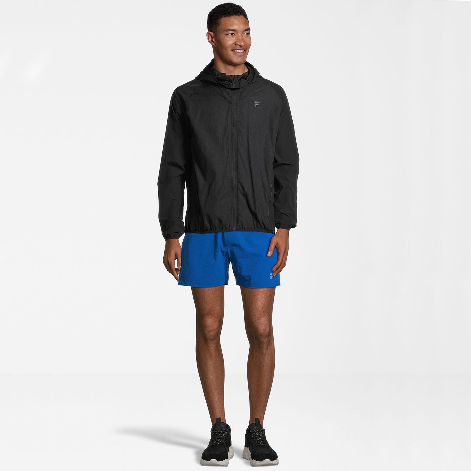 Fila Rom Hooded Jacket black - black | FILA Official